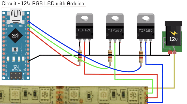 12v RGB LED with Arduino » DIY Usthad