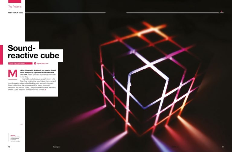 Sound Reactive Cube » DIY Usthad