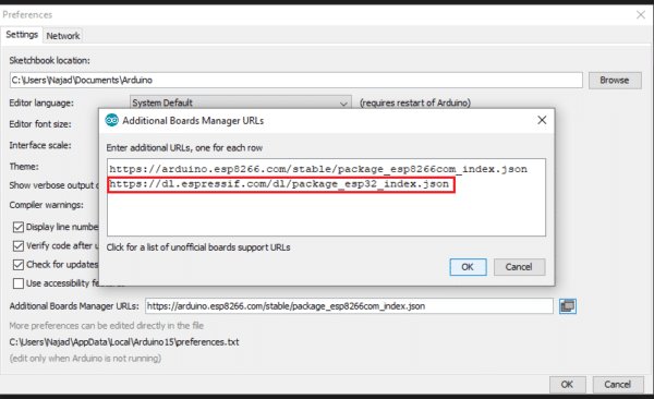 Installing Esp32 In Arduino Ide Diy Usthad